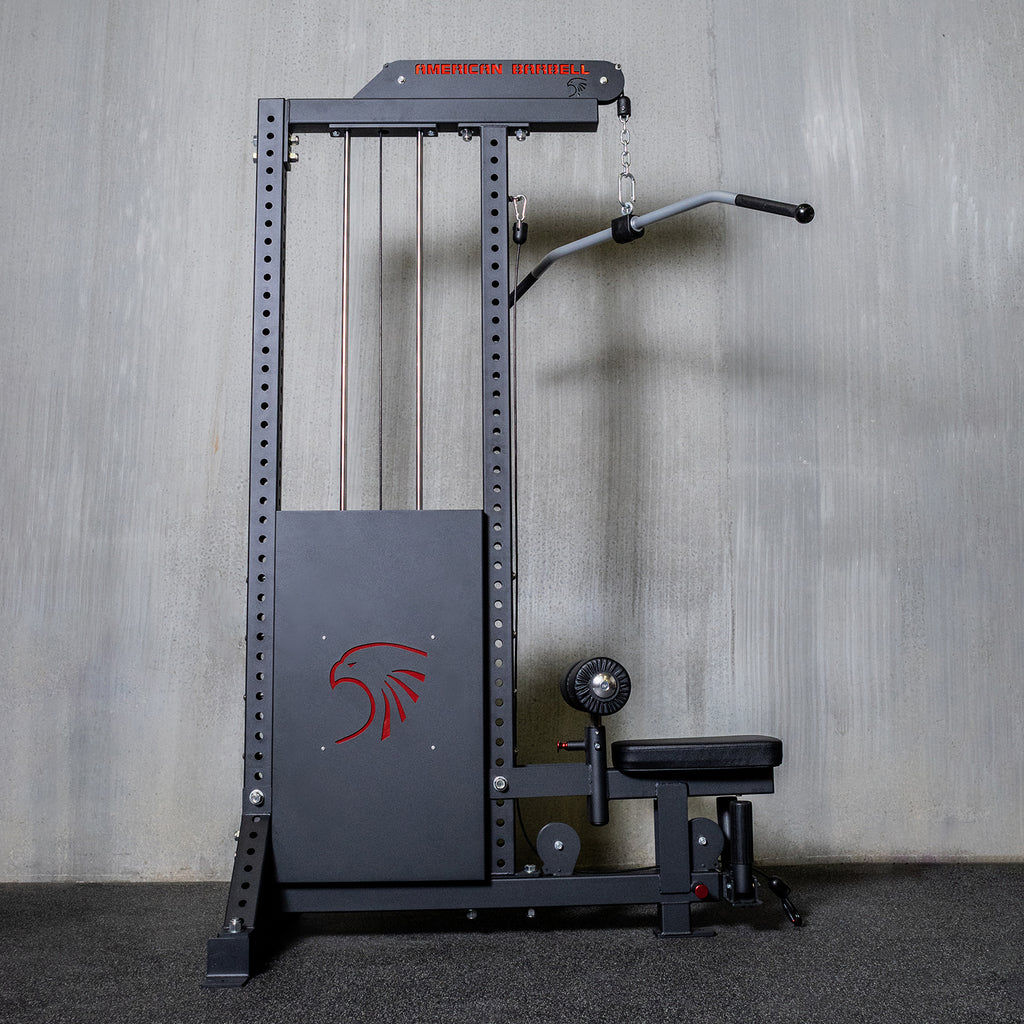 Lat-Pull Low Row Single Stack – American Barbell