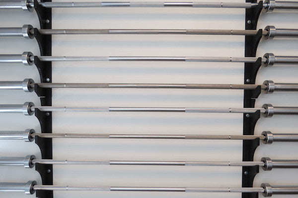 American Barbell Urethane Gun Barbell Storage Rack | American Barbell